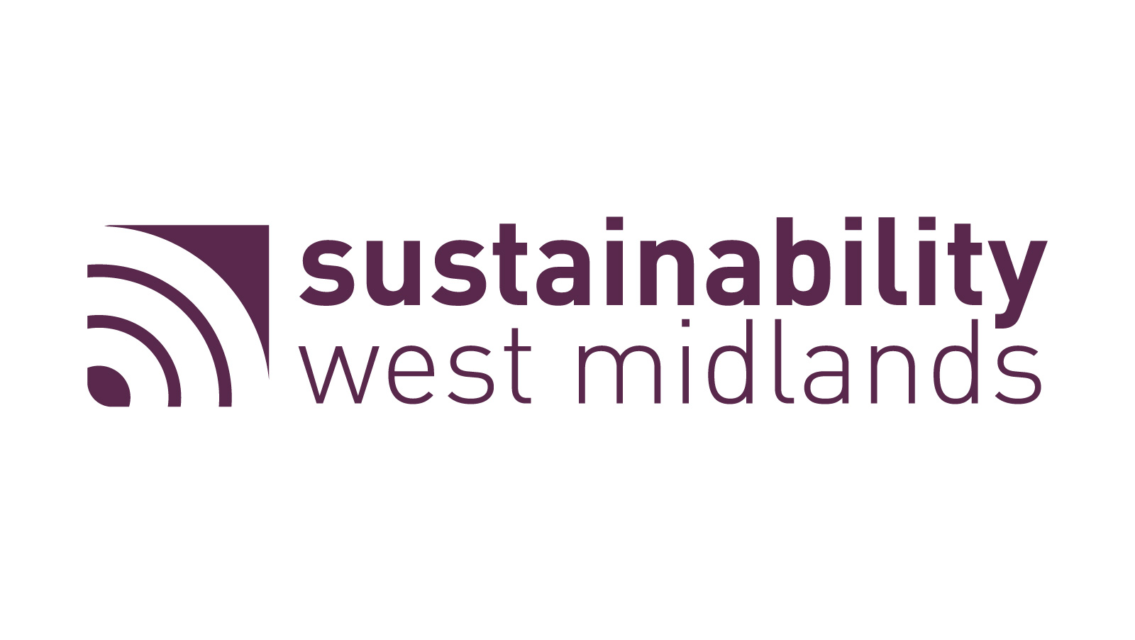 Sustainability West Midlands Logo - Slingshot Graphic Design & Web Design